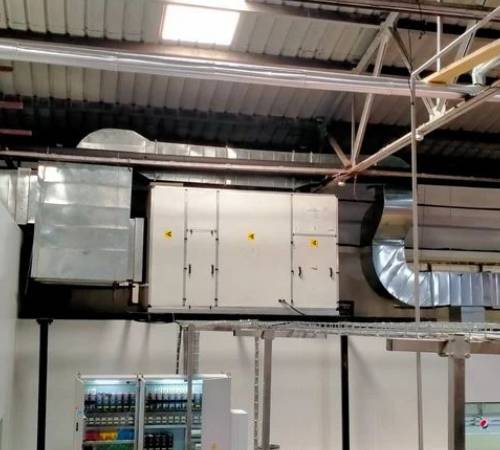 Home Ahu Ducting Work